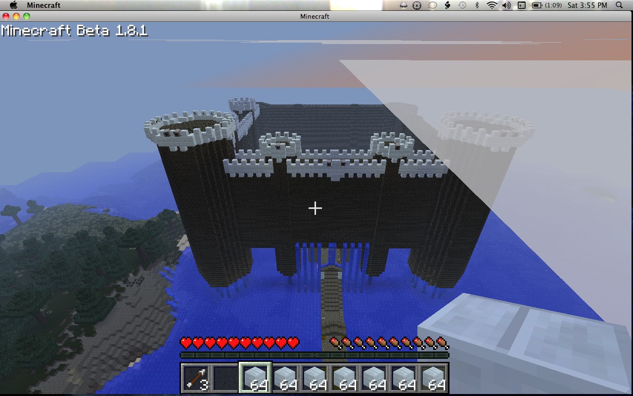 Floating castle (in progress) Minecraft Map